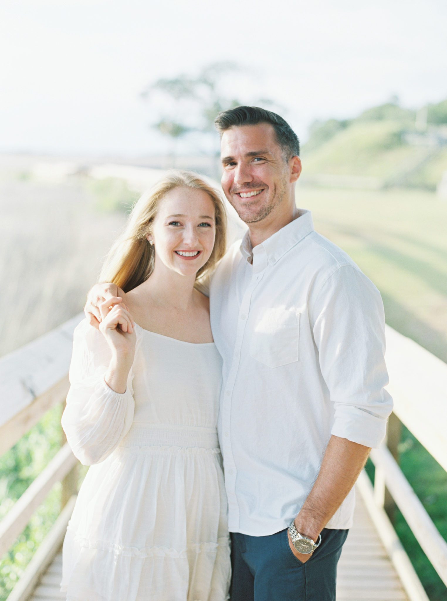 Bailey + Josh's Fort Fisher Engagement Session